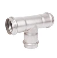 Inox press fitting compressed air pipe fittings